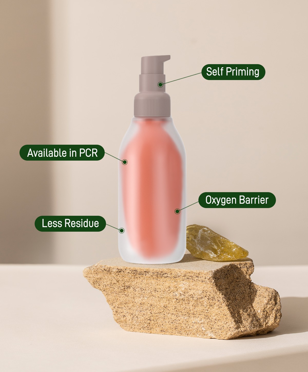 China PA136 New-developed Double-walled Airless Bag-in-Bottle Packaging ...