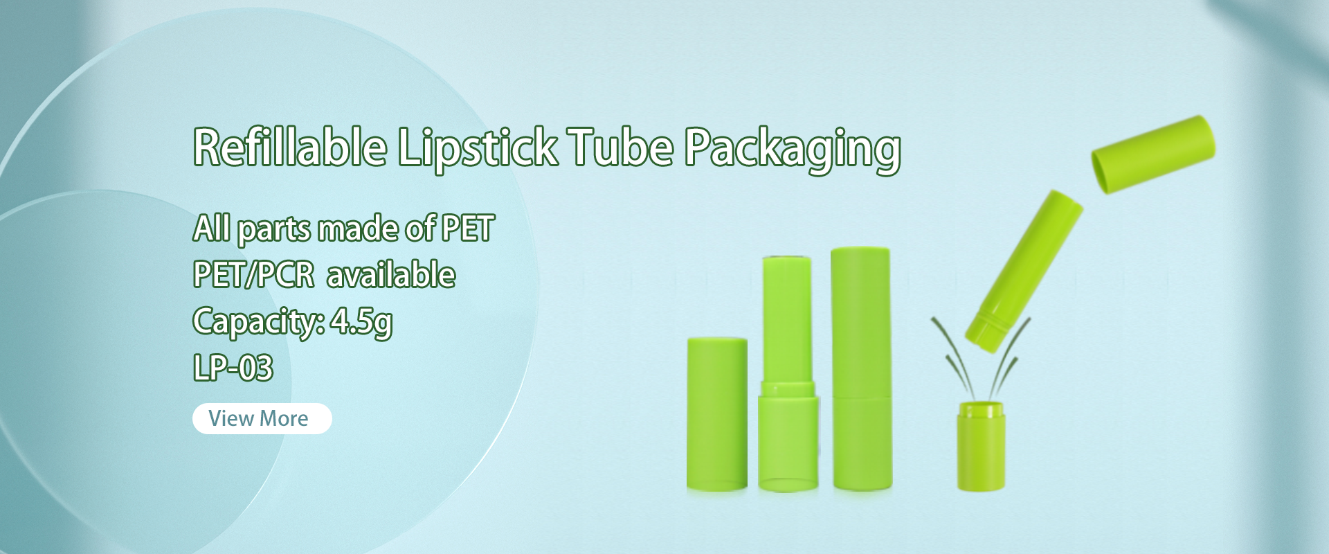 Lotion Pump Bottle, Recycled Bottle, Cosmetic Syringe - TOPFEEL PACK